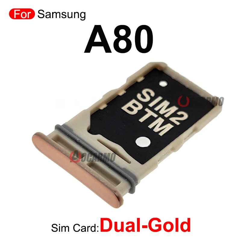 SIM-карта Dual-Gold для Samsung Galaxy A80 SM-A805F