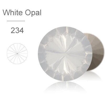 Хрустальные камни White Opal 08x08mm