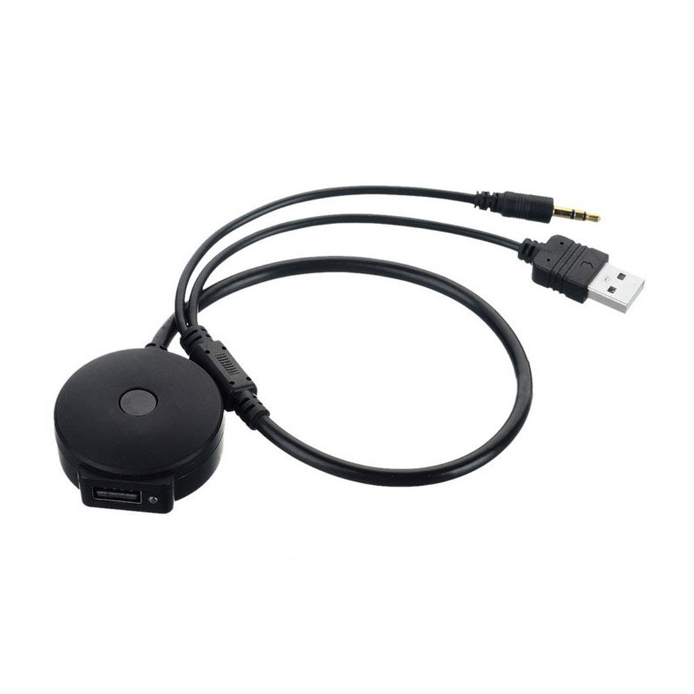 Универсальный Автомобильный Bluetooth 4.0 Аудио 3.5 мм AUX USB Музыкальный Кабель-Адаптер Для BMW, Mini Cooper и Любого автомобиля с AUX