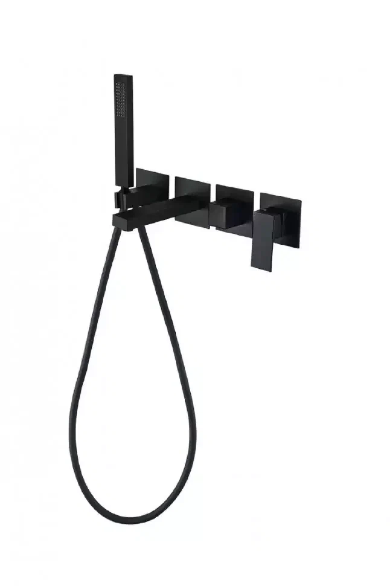 Смеситель для ванны скрытого монтажа Grocenberg GB5060BL с Картриджем Kerox (Венгрия)