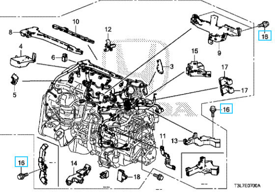 Болт, специальный, 6X20.8 (Оригинал)