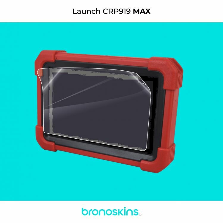 Защитная бронированная пленка на экран Launch CRP919 MAX (Матовая)