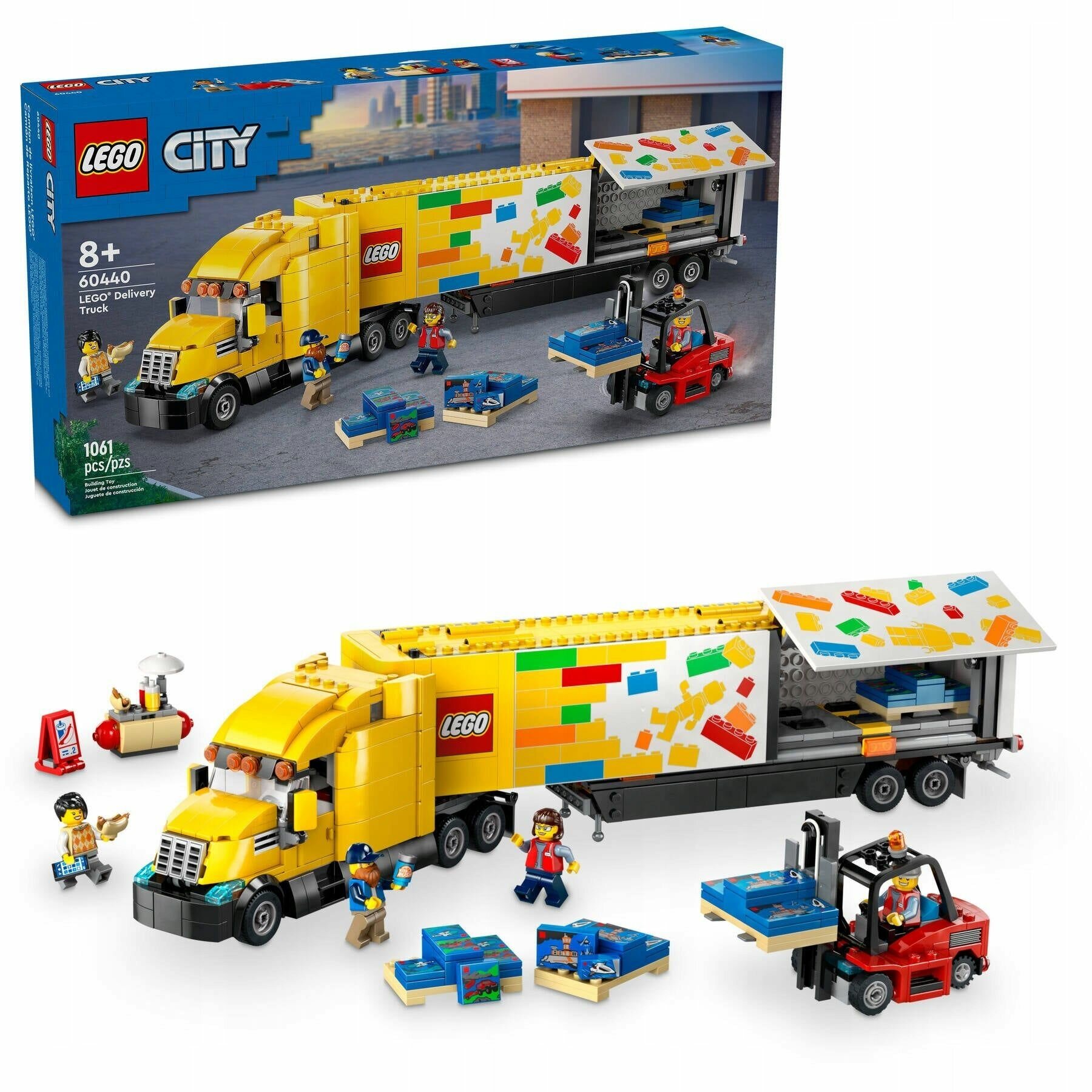 Конструктор LEGO City - Желтый грузовик доставки - Лего Сити 60440