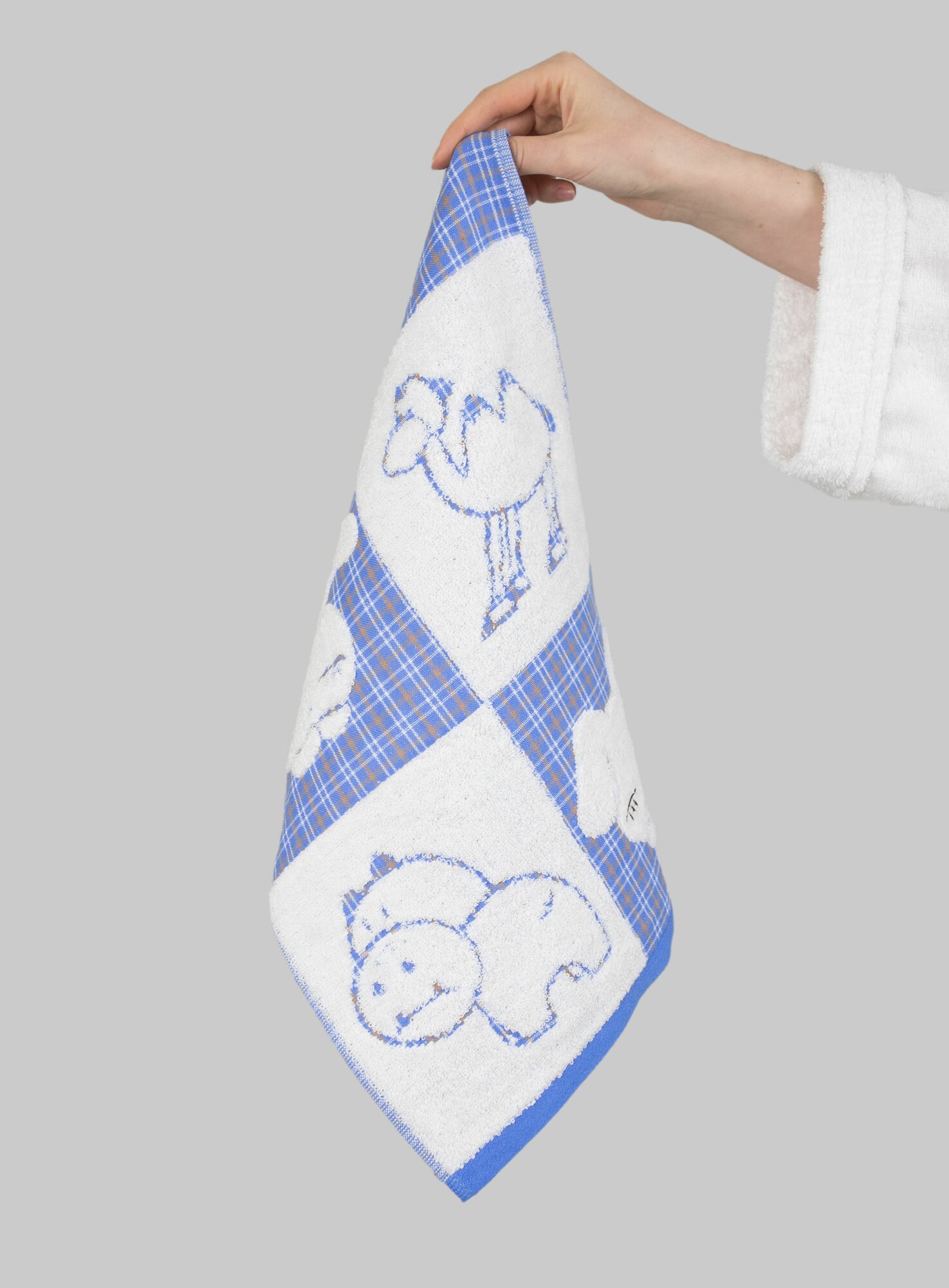 Полотенце махровое детское Wellness 34х76