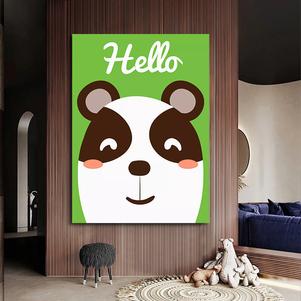 Звери / Картина в детскую комнату, картина на холсте / на стену, 40х60 см.