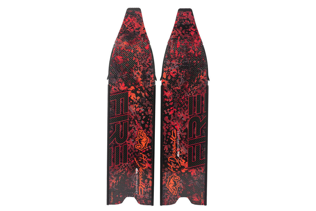 Лопасти для ласт H.DESSAULT FIRE CAMO T300, 30/MEDIUM