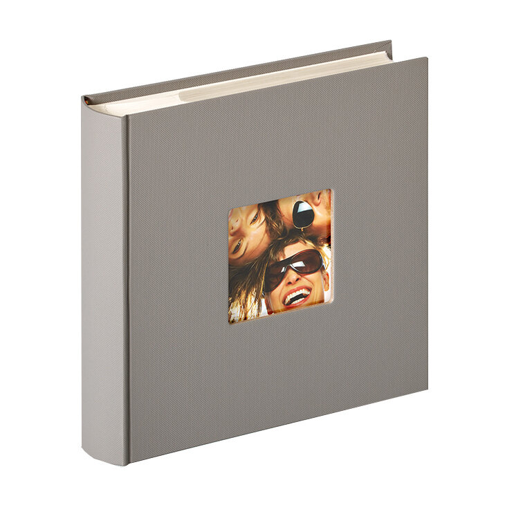 Фотоальбом Walther 10x15 см 200 фото Fun, серый