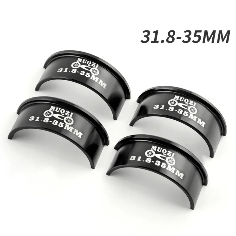 Адаптер руля велосипеда из алюминиевого сплава 25,4-31,8 мм 31,8-35 мм Черное золото Красный Синий Конверсионная прокладка руля Легкий вес