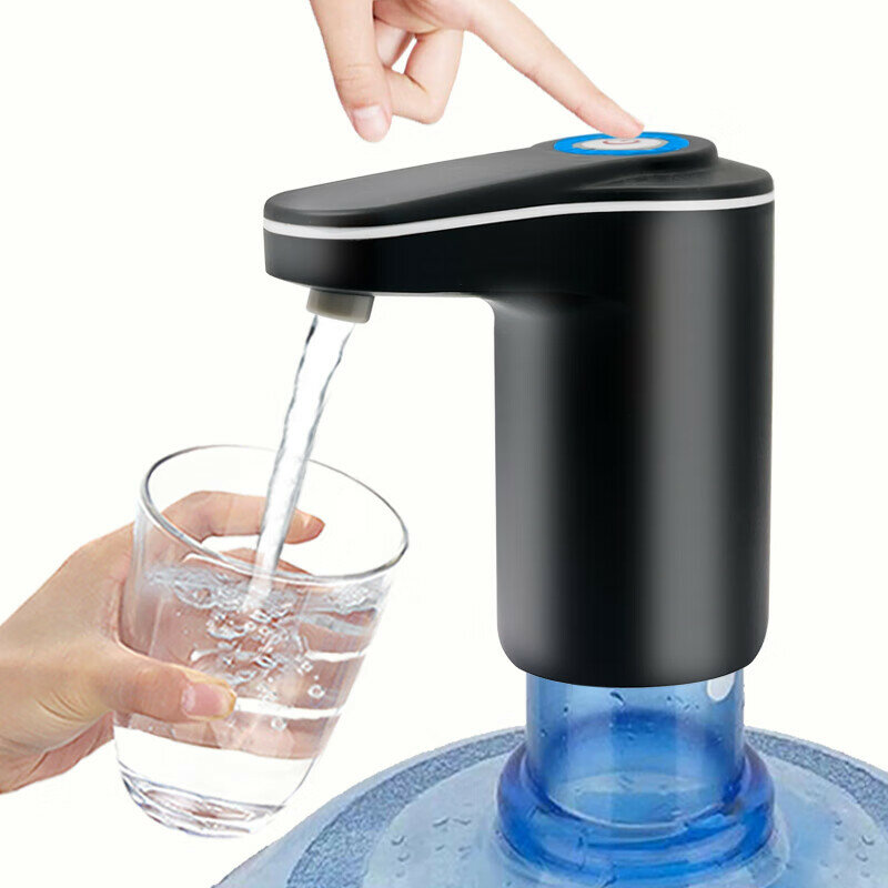 ZILU Двойной насос электрический водораздатчик для дома и офиса с быстрой подачей Стиль：Черная модель с двойным насосом