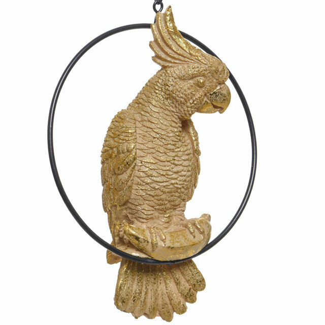 Декоративное украшение для дома Птичка - Попугай Риччи 16 см, Kaemingk, 530350-2