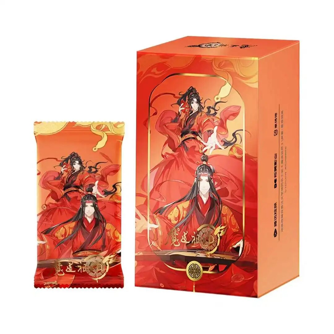 Коллекционная карта Mo Dao Zu Shi Wei Wuxian Lan Wangji 12 packs per box