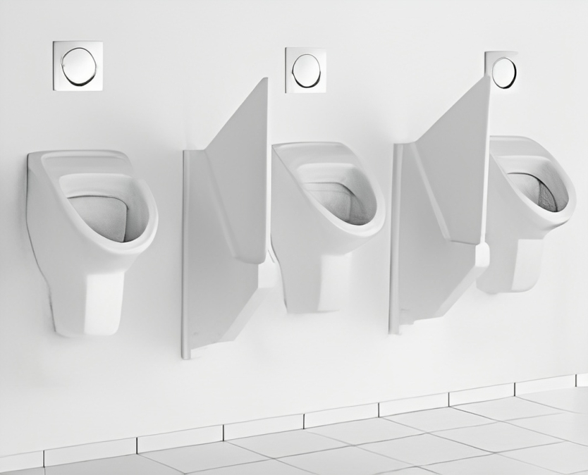 68000001 непр o"novo перегородка для писсуаров с крепл. белый альпин v&b Villeroy & Boch