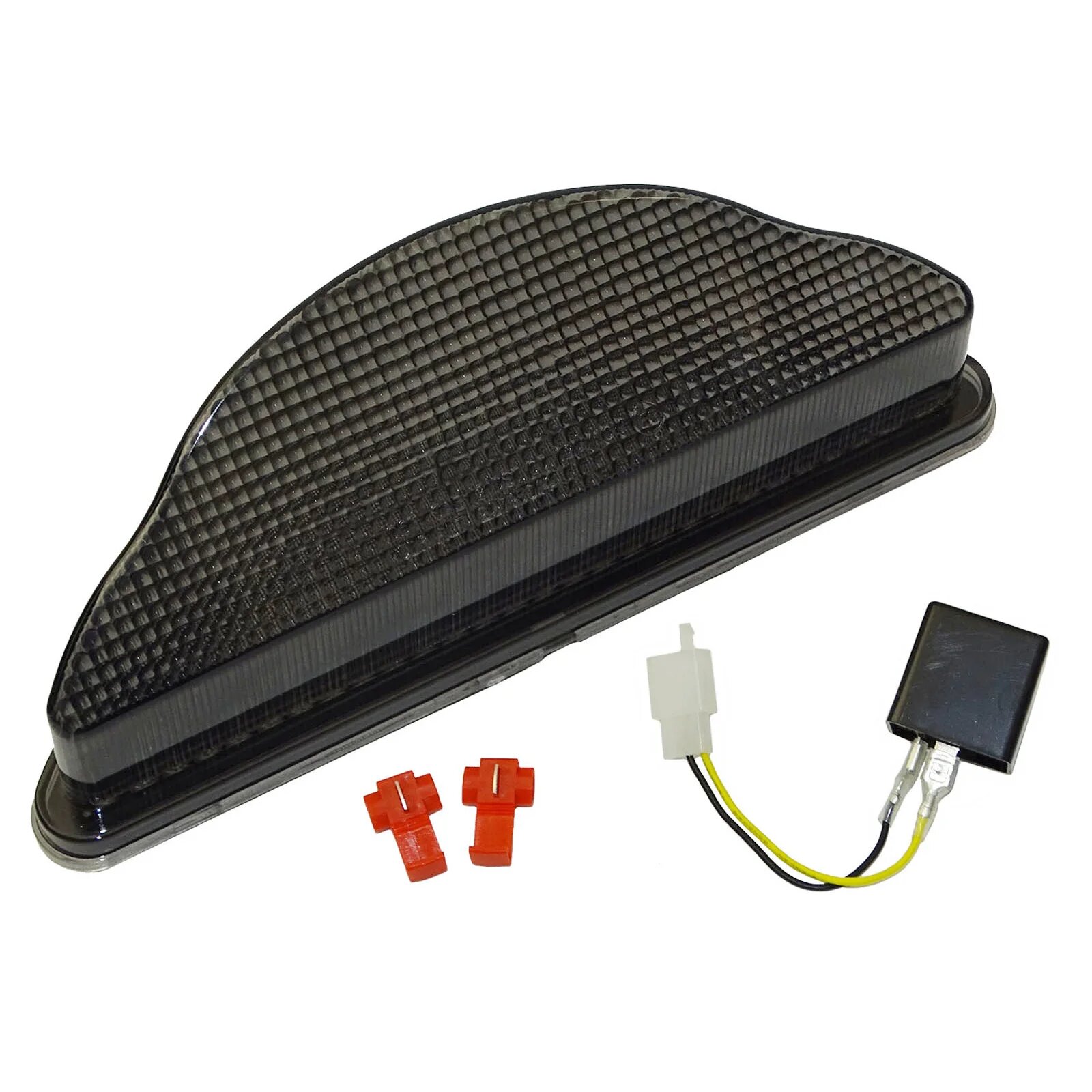 Светодиодная интегрированная задняя фара для мотоцикла E-Mark для YAMAHA Road Star XV1700 Warrior 2002-2009 Smoke