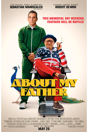 Уикенд с батей: (2023, США, About My Father) (18+)