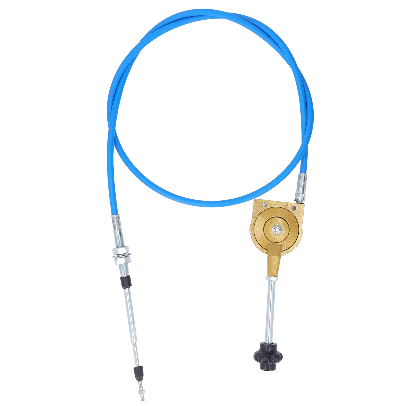 2-метровый трос дроссельной заслонки из полиуретана, нержавеющая сталь, устойчивый к погодным условиям, трос ручного акселератора для экскаватора-миксера