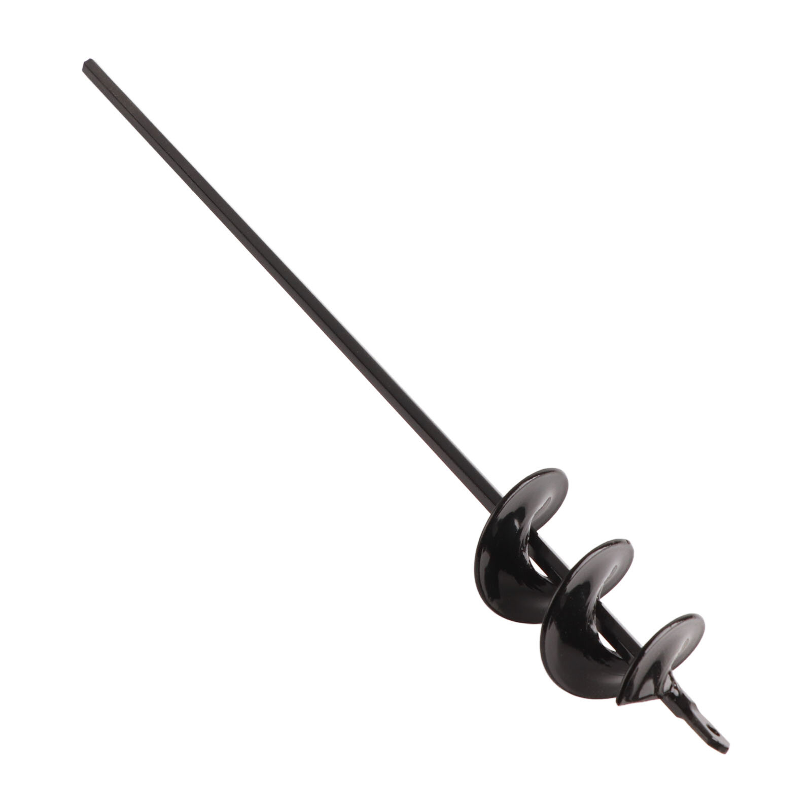 Сверло-шнек с шестигранным хвостовиком из высокоуглеродистой стали, спиральное, для сверления отверстий под посадку, 5x45 см.