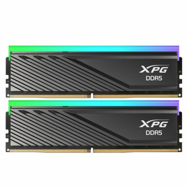 Оперативная память ADATA XPG Lancer Blade RGB (AX5U6000C3024G-DTLABRBK) DIMM DDR5 48 ГБ - 2 шт, 6000 МГц