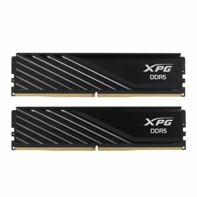 Оперативная память ADATA XPG Lancer Blade (AX5U6400C3216G-DTLABBK) DIMM DDR5 32 ГБ - 2 шт, 6400 МГц