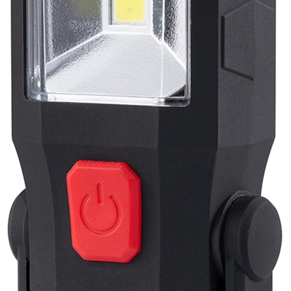 Фонарь светодиодный аккумуляторный рабочий Duwi 3568 6 Вт + 1 Вт