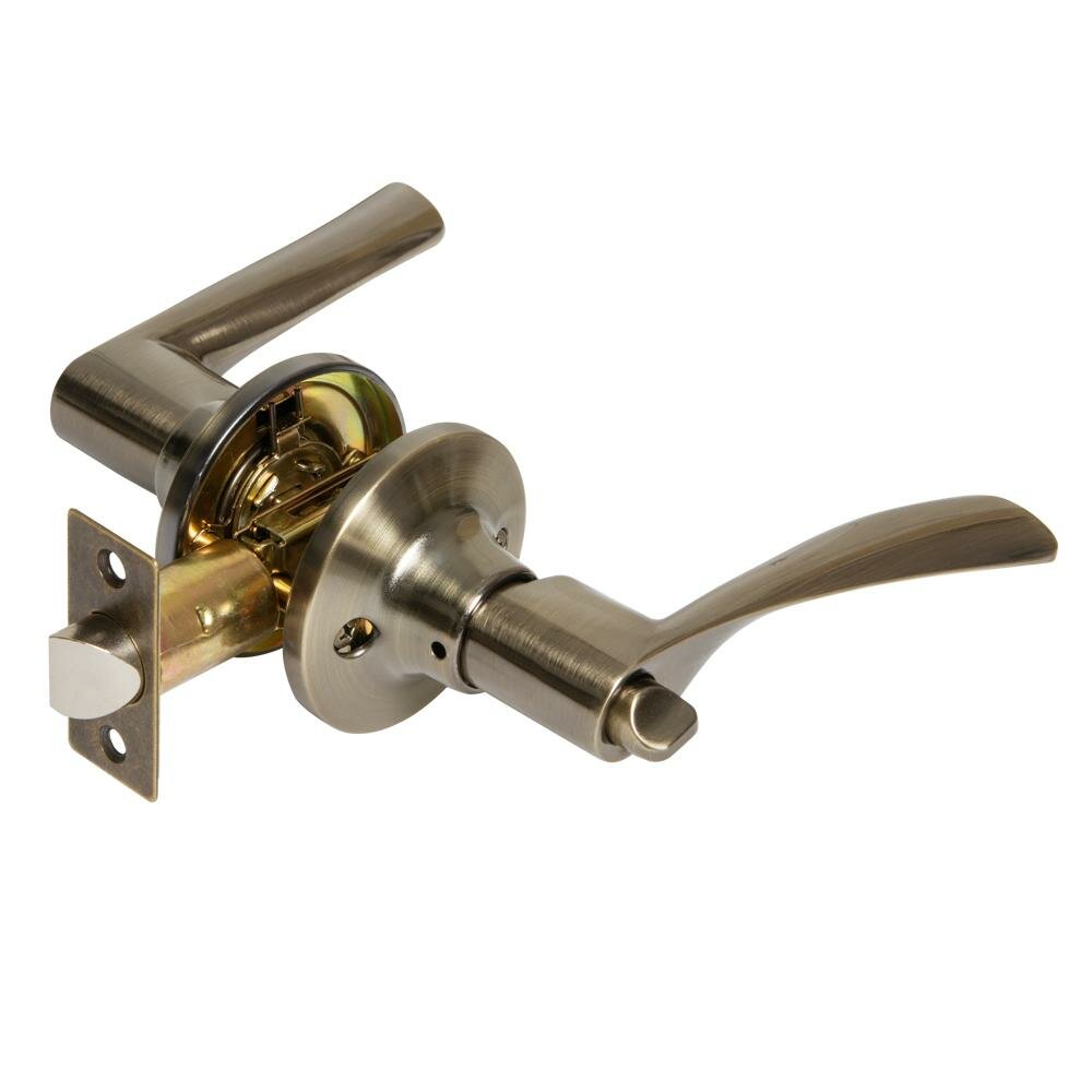 Ручка-защелка фиксатор цвет бронза