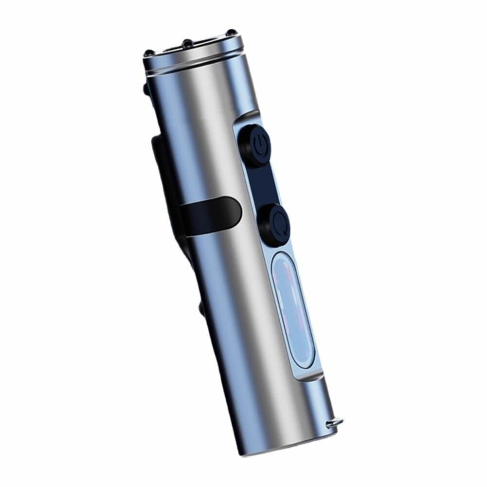 Компактный карманный фонарик, 500 люмен, алюминиевый корпус, Type-C зарядка, регулировка яркости, для походов и дома