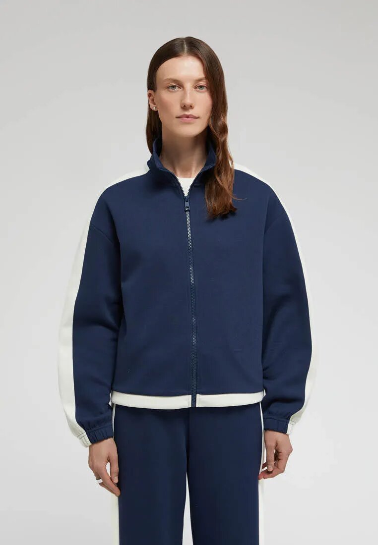 Толстовка из хлопка с лампасами