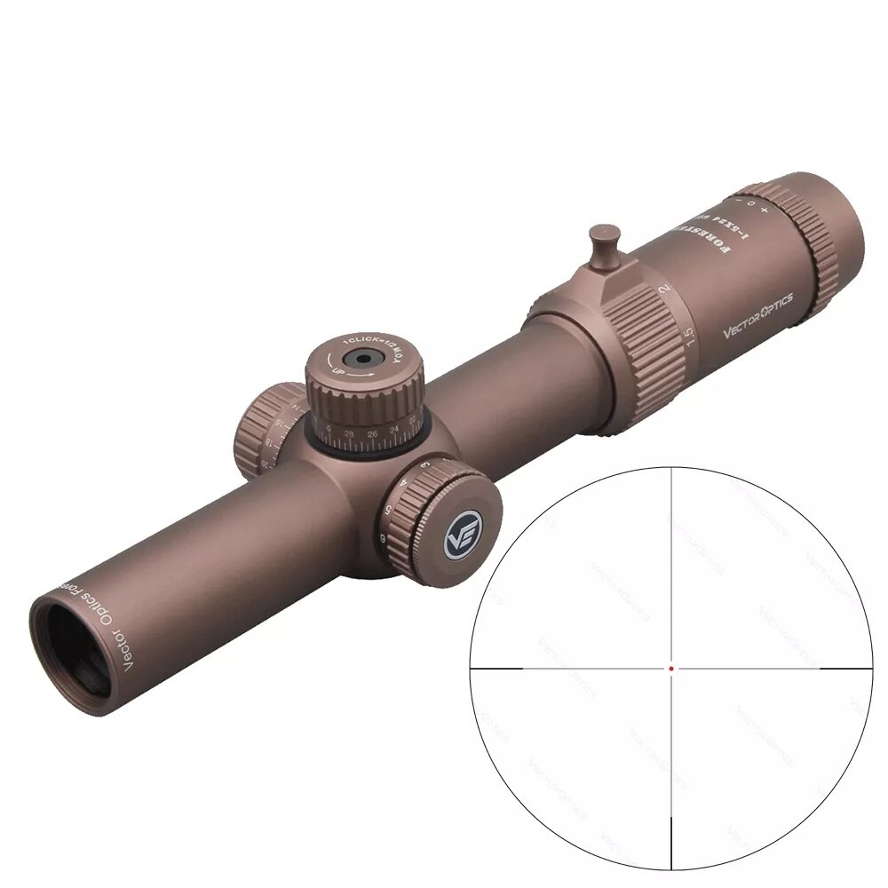 Оптический прицел Vector Optics FORESTER 1-5х24 GENII COYOTE FDE (SCOC-32)