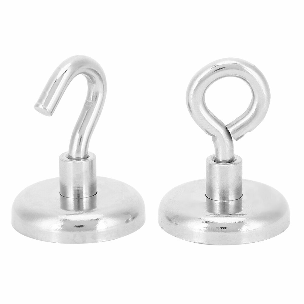 Магнитный крюк для рыбалки: деталь из магнита N35 с тройным покрытием NiCuNi