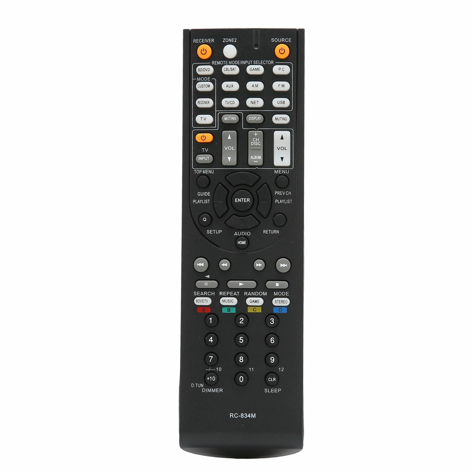 Пульт ДУ для Onkyo RC865M HTR758 HTR791 RC834M TXNR515 HTR990 TXNR509