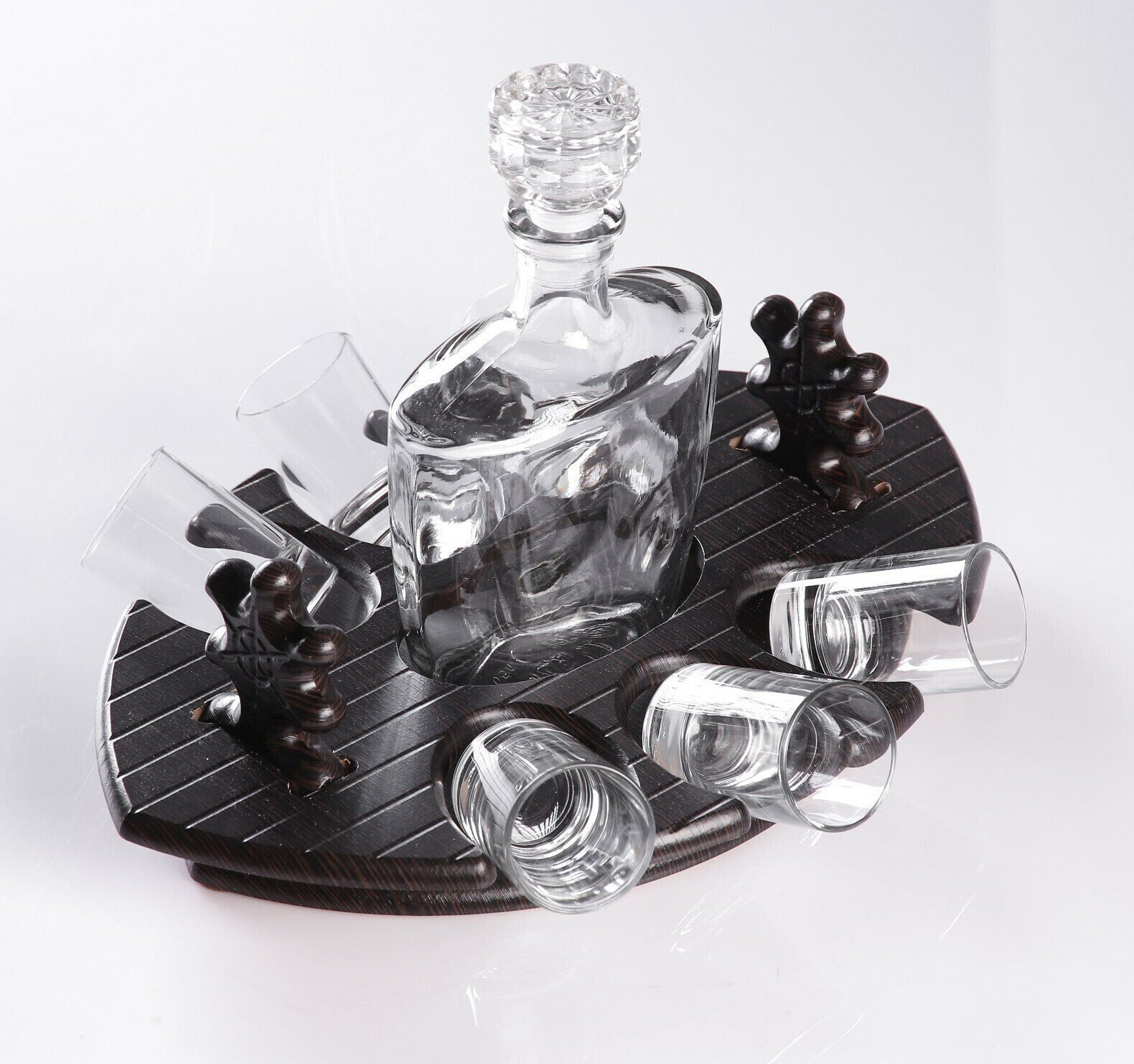 !09 Мини-бар "Фрегат" без декора, 7 предметов, 500/50 мл