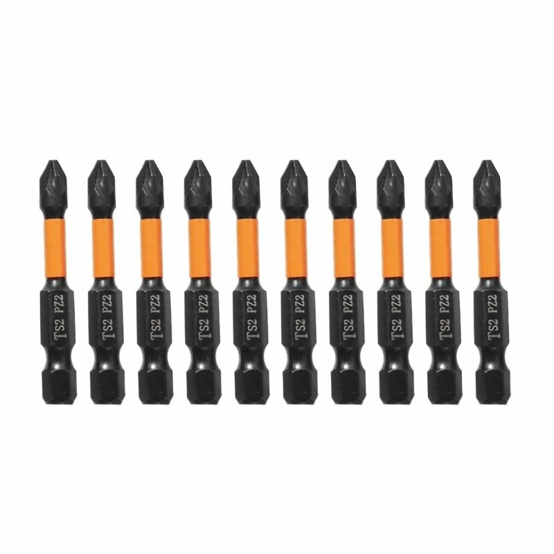 1 комплект из 10 ударопрочных сверл с крутящим моментом, сильных магнитных поперечных ручных электрических