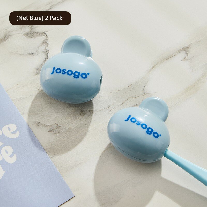 Чехол для щетинки зубной щетки чисто-синий, 2 единицы для хранения электрических зубных щеток и защиты от пыли