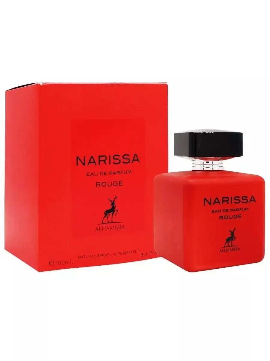 Парфюмерная вода Al Hambra NARISSA RUBY/ROUGE 100ml (аромат Narciso Rouge) для женщин