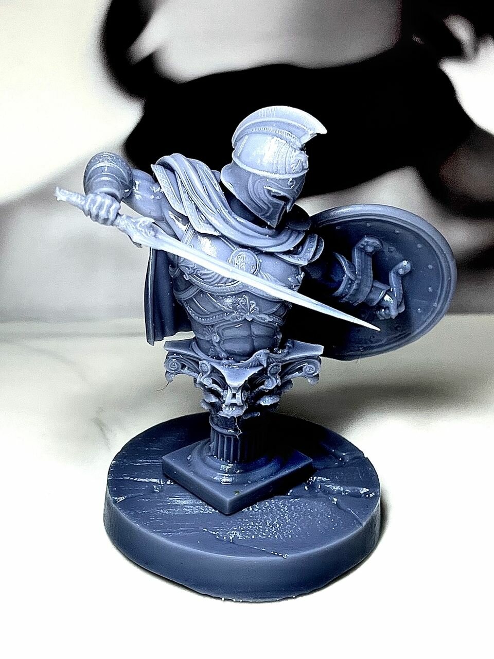 Миниатюра "Греческий Воин Персей" - 100 мм.