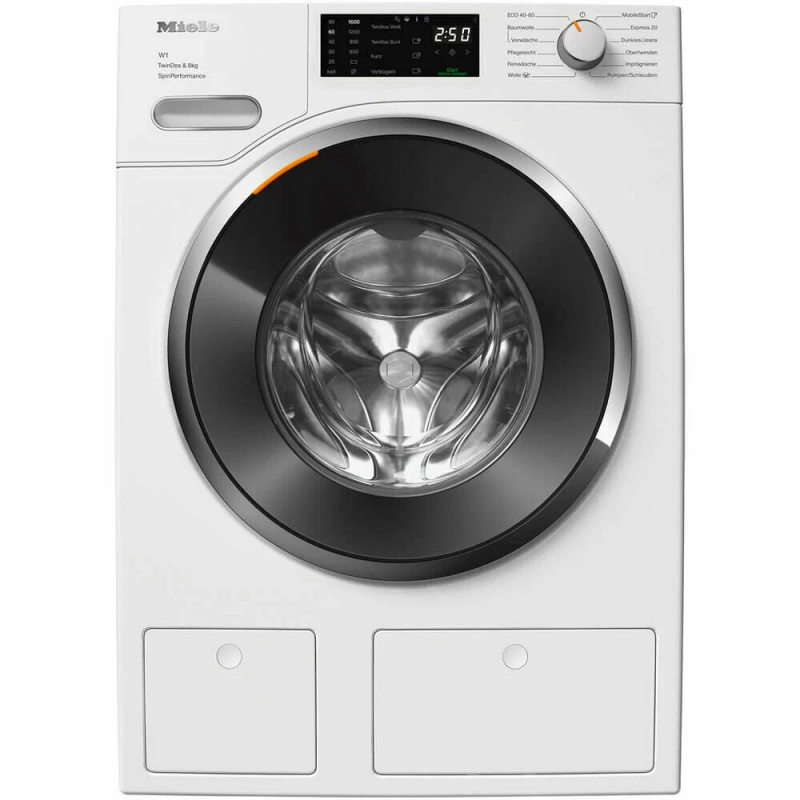 Стиральная машина Miele WWF664WCS, белый/черный