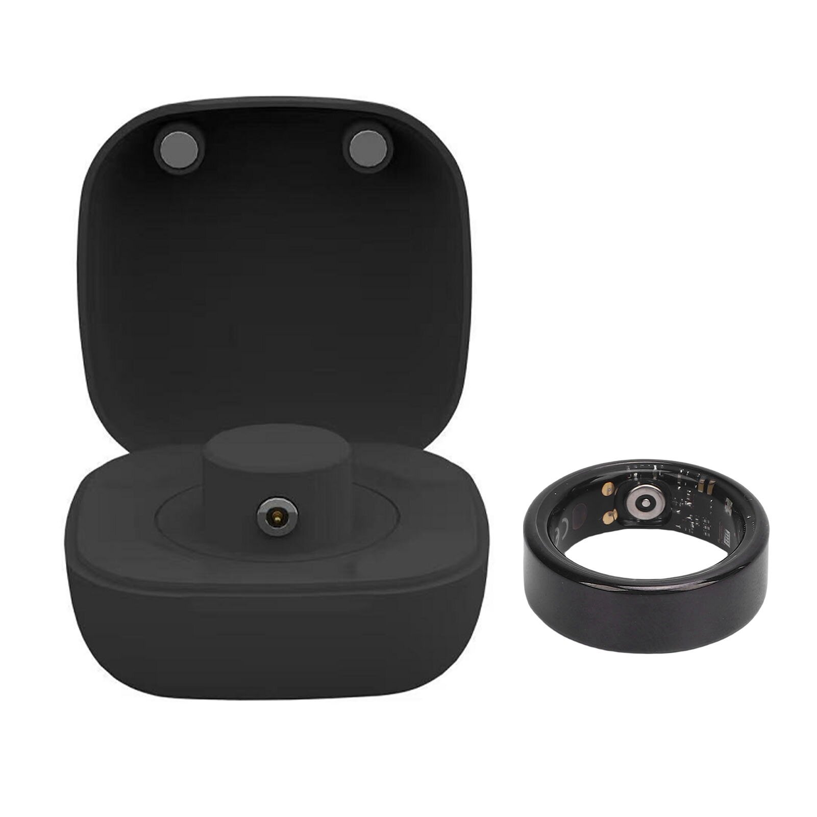 Smart Health Ring Кольцо из нержавеющей стали IP68 Гудоизоляция нескольких мод Bluetooth Fitness Tracker Кольцо для спортивного размера 10