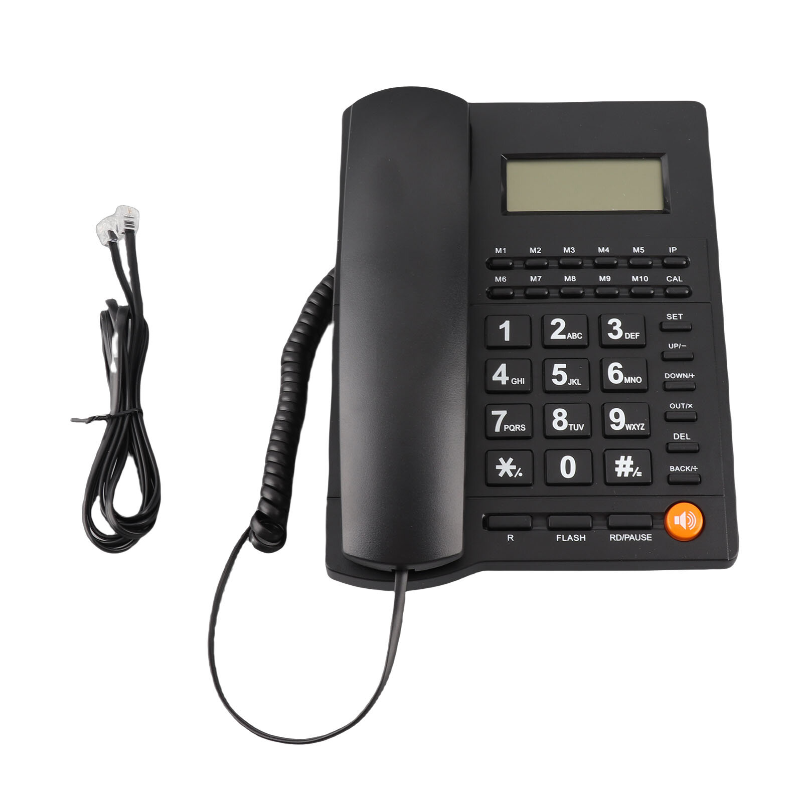 L019-3 Определитель номера для гостиничного стационарного телефона, работающий от батареек, с регулируемой яркостью, офисный телефон для дома