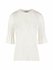 Топ Jil Sander, размер 40, бежевый/белый