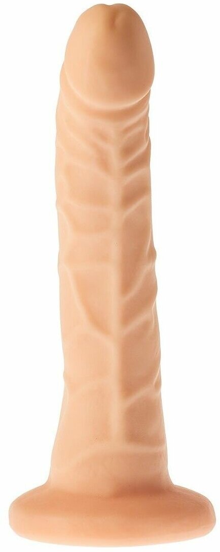 Фаллос-реалистик с присоской без мошонки - 21,5см