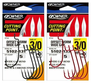 Крючок Owner 5102 №3/0