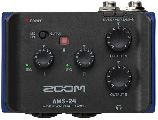 Аудиоинтерфейс Zoom AMS-24