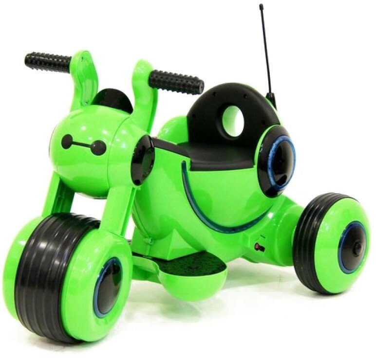 Детский электромотоцикл HL300 Green 6V - HL300-G