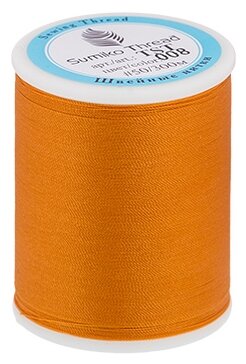 Швейные нитки SumikoThread 50 TST 100% нейлон 300 м 328 я №008 охра