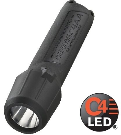 Ручной фонарь Streamlight 4AA ProPolymax, искробезопасный, черный, 68821 - 300 люмен.