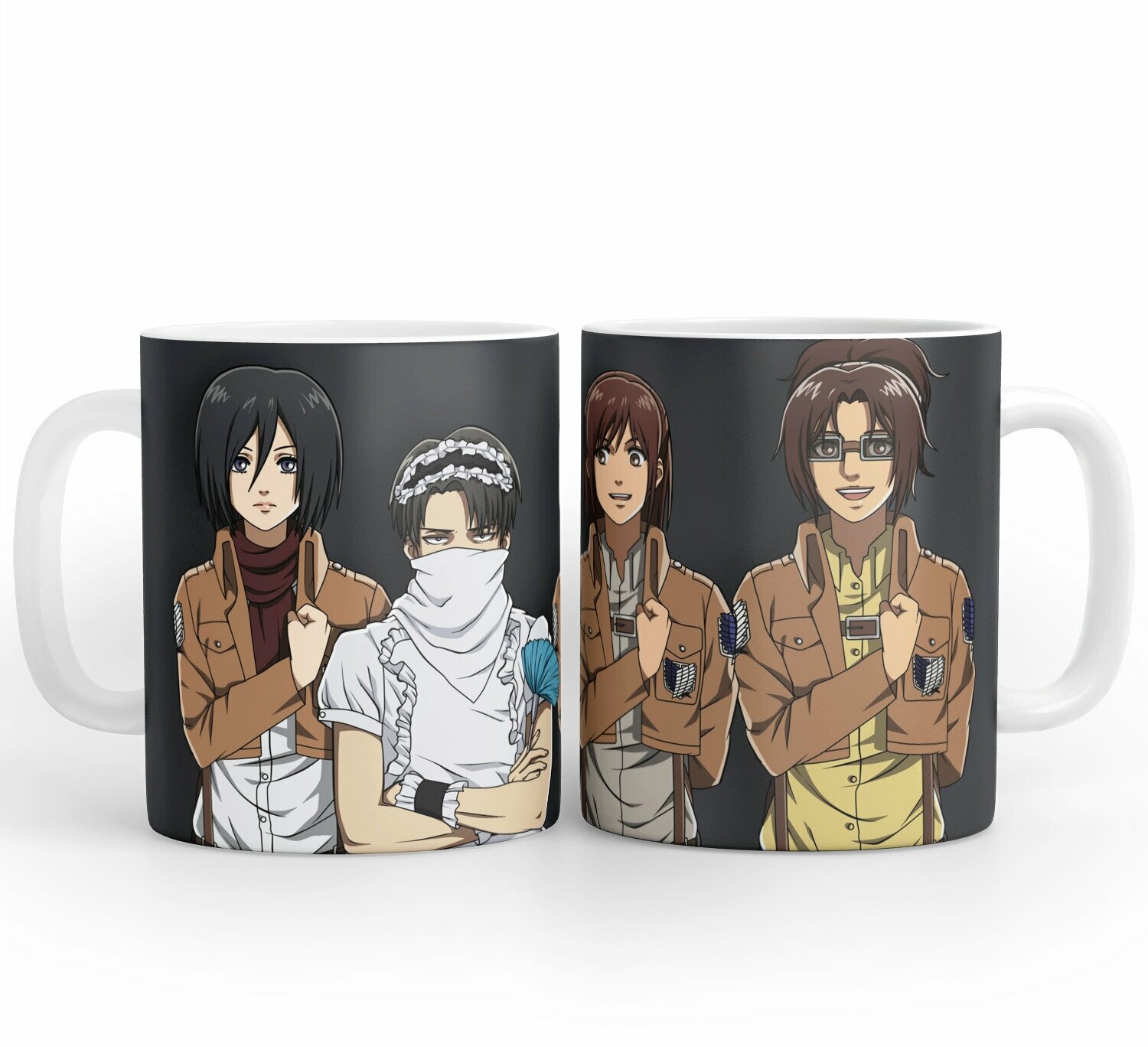Кружка BOOM SHOP "Attack on Titan персонажи"