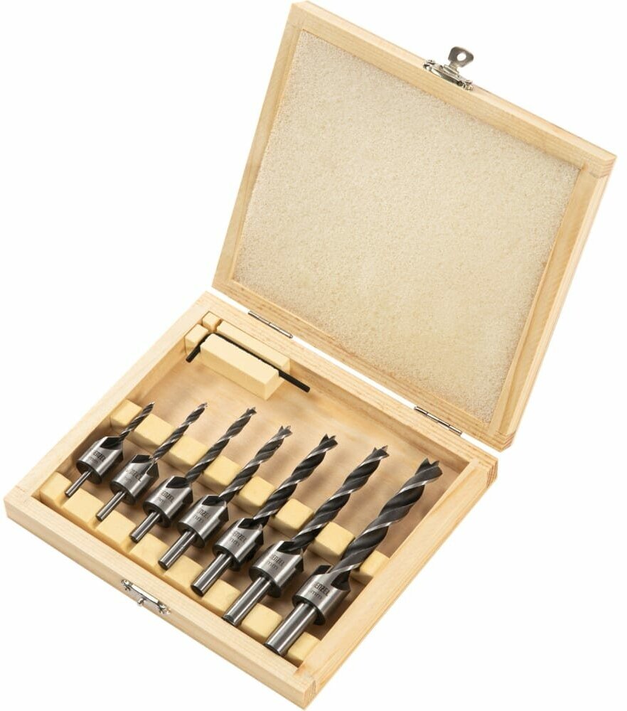 Набор сверл-зенкеров по дереву Denzel 704272