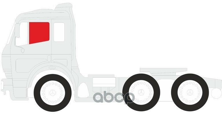 Стекло боковое опускное (Спереди/ Слева/ Цвет зеленый) Hino Ranger 86-98 XYG арт. Y630 FD/LH2