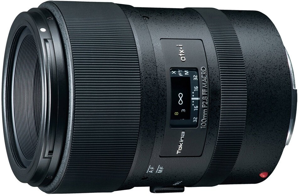Объектив Tokina ATX-I 100mm F2.8 Macro для Canon EF, макрообъектив, черный