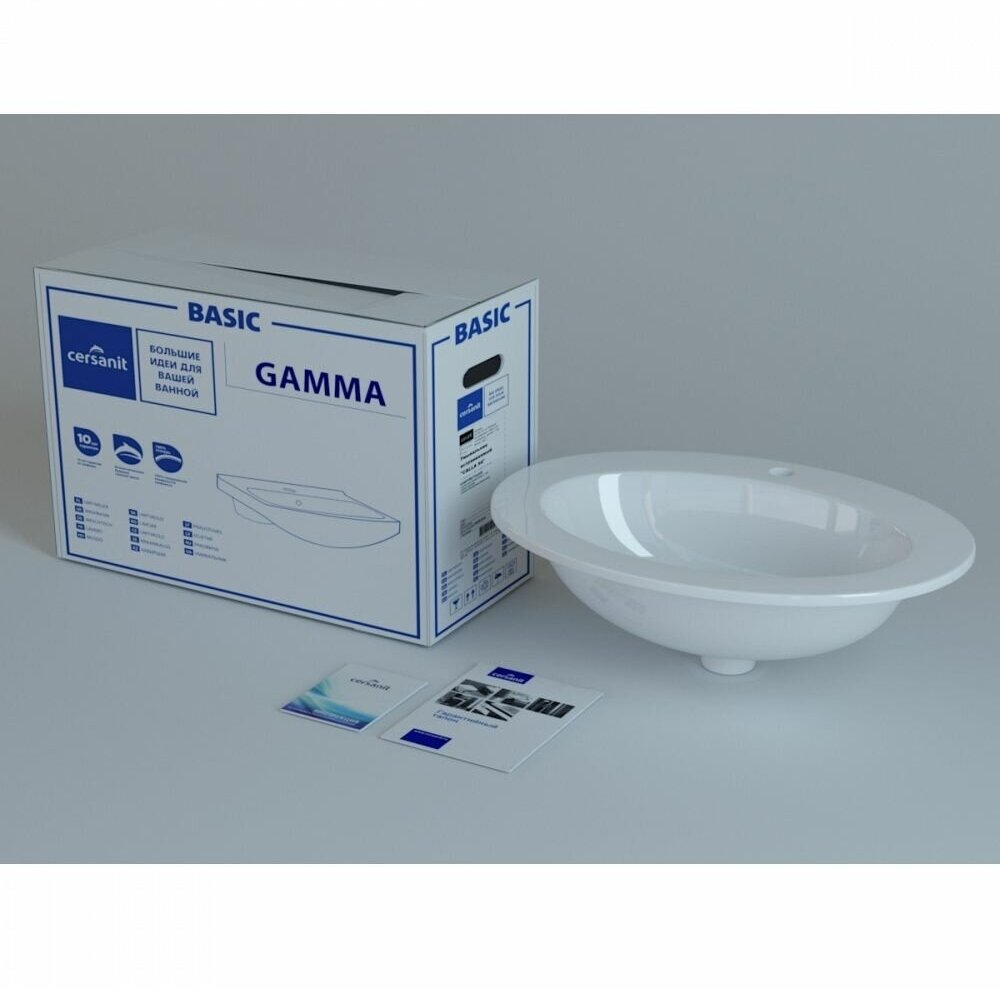 Раковина 63 см Cersanit GAMMA 63 — купить в интернет-магазине по низкой ...