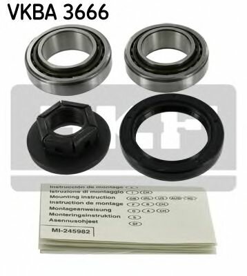 Подшипник ступ FRD ESCORT 95-99/FIESTA 95-01/KA 96- ЗАД SKF VKBA3666